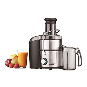 Brentwood JC-500 2-Speed 700w Juice Extractor with Graduated Jar, Stainless Steel