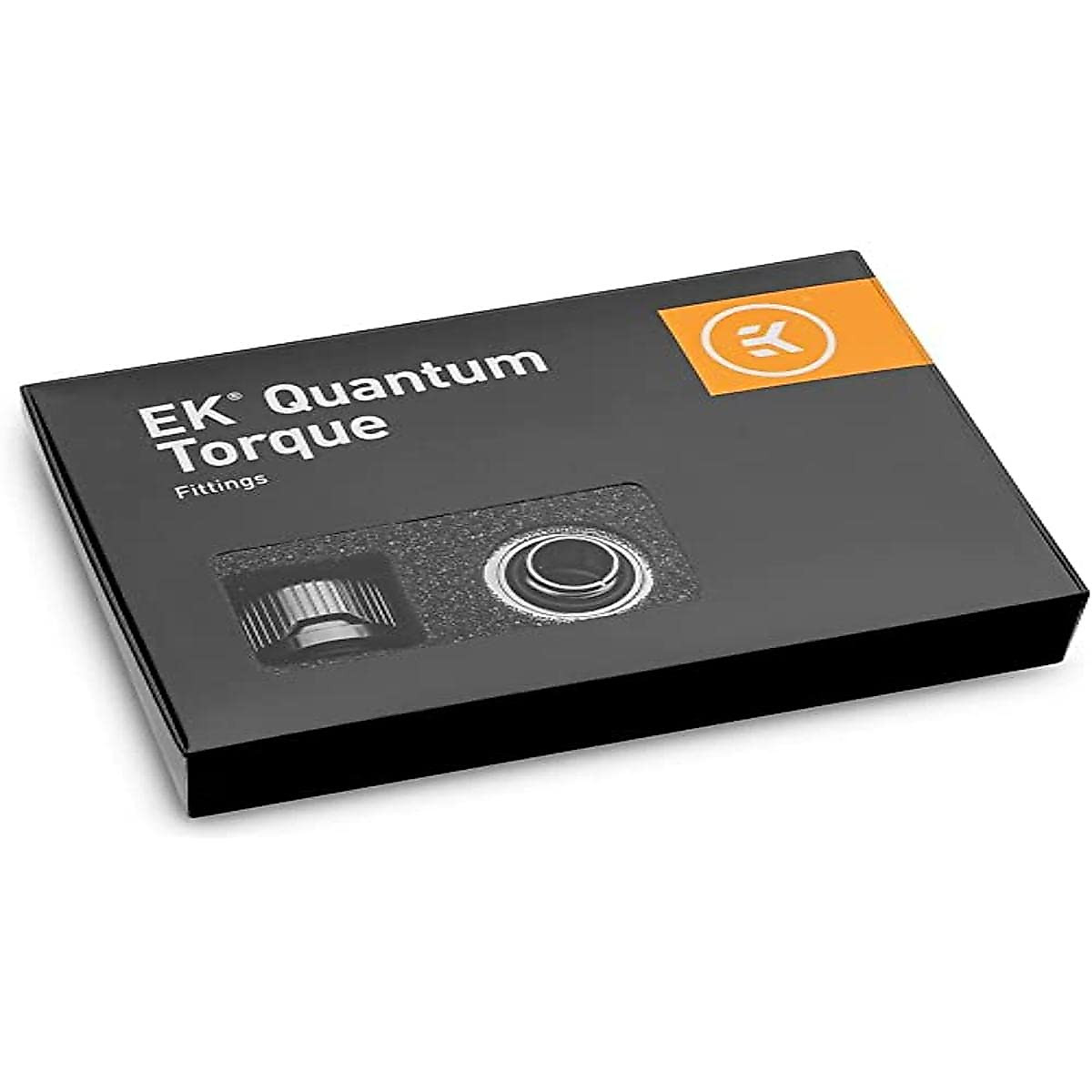 Odestar EK Water Blocks Compatible EK-Quantum Torque HTC 16-6er-Pack, Nickel Schwarz