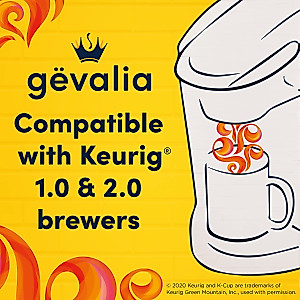 GEVALIA Signature Blend Coffee, Mild, K-CUP Pods, 84 Count