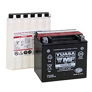 Yuasa YUAM3RH4STWN YTX14-BS Maintenance Free Battery with Acid Pack