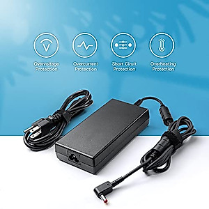 180W Predator Helios 300 Charger Fit for Acer Predator Helios 300 PH315-52 PH315-53 Triton 500 Aspire 7 A717-71G Acer Nitro 5 Series Gaming Laptop ADP-180MB K Power Supply Cord