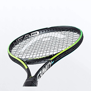 HEAD Instinct Kids Tennis Racquet Beginners Pre-Strung Head Light Balance Jr Racket - 25 Inch, Light Blue/White