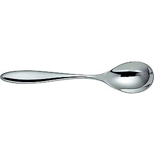 Alessi Mami 9-3/4-Inch Serving Spoon, 18/10 Stainless Steel Mirror Polish, Silver