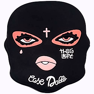 VARWANEO Earphone Case for Samsung Galaxy Buds Live [2020] & Buds Pro [2021], Soft Silicone 3D Cute Funny Cool Cartoon Character Kawaii Fashion Cover Anime Design (Mask)