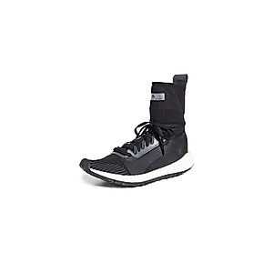 adidas by Stella McCartney Women's Ultraboost HD S. Sneakers, Black/White/Utility Black/Iron, 9.5 Medium US