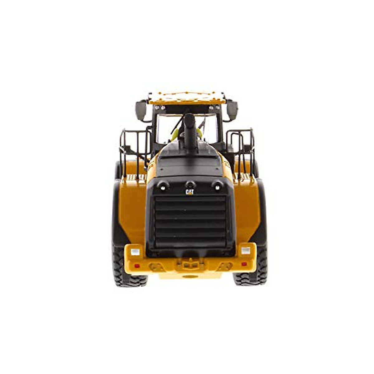 Diecast Masters CAT Caterpillar 980M Wheel Loader with Rock Bucket and Operator High Line Series 1/50 Diecast Model by 85543