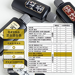 Sumiundo 12010 Ink Juice Genshu Super Dark Ink Liquid for Works, 0.6 gal (2 L)