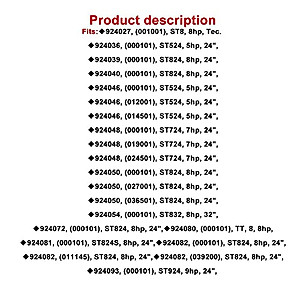Ohoho Snowblower Auger Worm Gear Compatible with Ariens - Fits ST824 924050 52402600 52422700 524026 924082 ST8 ST724 ST1024 ST1028 ST1032 ST1224 Auger Worm Gear