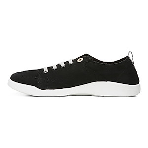 Vionic Pismo Women's Casual Supportive Sneaker Black Canvas - 8.5 Medium