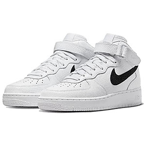 Nike Air Force 1 Mid '07 Womens White/Black Size 9.5