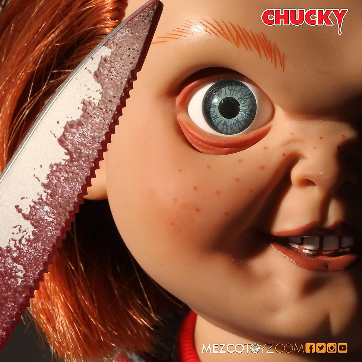 Mezco Toyz 15" Mega Good Guy Chucky Action Figure with Sound