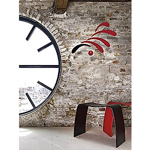 Flowing Rhythm Red Hanging Mobile - 18 Inches - Handmade in Denmark by Flensted
