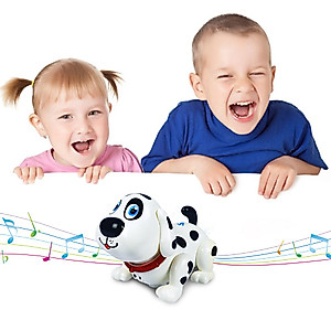 WEofferwhatYOUwant Electronic Pet Dog - Original Batteries Included Interactive Puppy Robot Harry Responds to Touch, Walking, Chasing and Fun Activities
