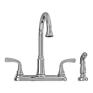 Tinley 7408400.002 Kitchen Faucet With Side Spray Lever Handle
