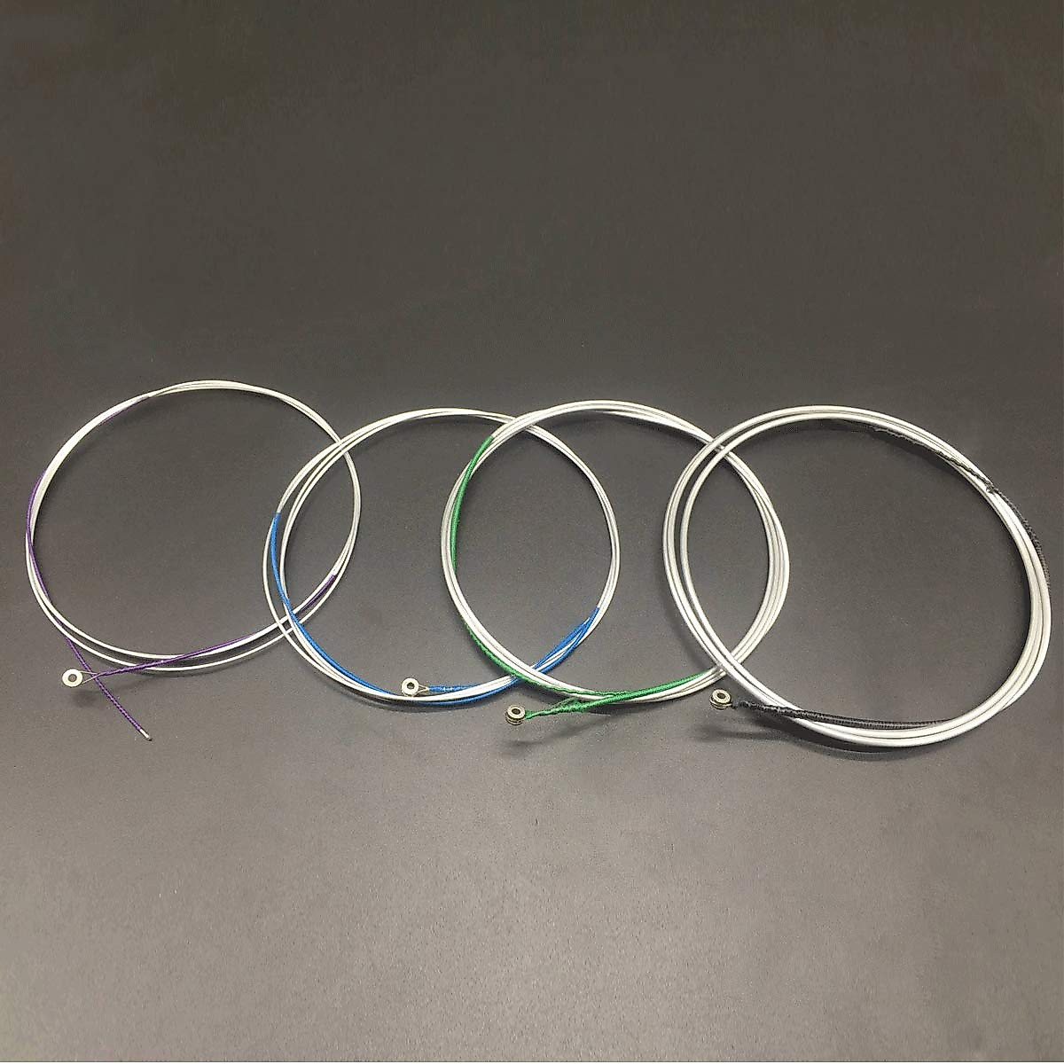 JYsun Cello Strings 1 Full Set A-D-G-C Steel Core Aluminum Magnesium Wound for Size 1/4 1/2 3/4 4/4 with 1 Piece Cleaning Cloth for Musical Instrument