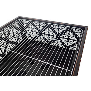 Pleasant Hearth OFW118S fire Pit, Rubbed Bronze