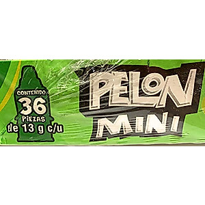 Tamarind Candy Flavor MINI Pelon Pelo Rico, Dulce De Tamarindo, 13 gr. (36 Pack)