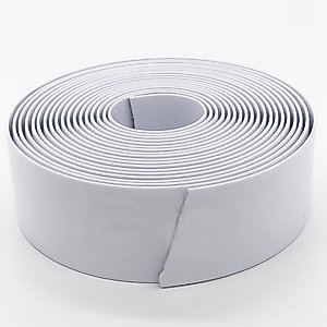 KOMORAX 50ft Long 2" Wide Vinyl Chair Strapping. Repair & Replacement Matte Finish. for Patio Outdoor Lawn Garden Durable Attractive (White)