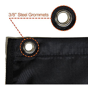 COMPONO Wall Storage Pocket Charts (10 Pocket - 2 Pack, Black) File Organizers with Free Bonus 6 Door Hangers. Best Pocket Chart for School, Classroom, Home or Office. Wall Pocket Chart Organizer