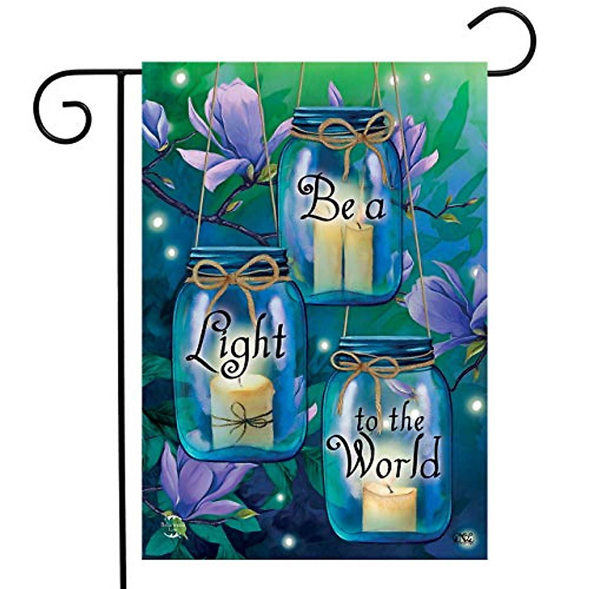 Be A Light To The World Spring Garden Flag 12.5" x 18" Briarwood Lane