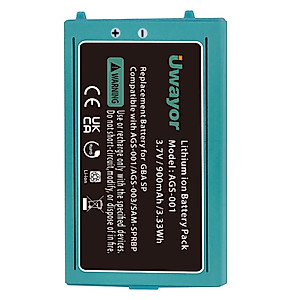 Uwayor Gameboy Advance SP Battery, 900mAh GBA SP Battery Replacement for Nintendo Gameboy Advance SP with Tool