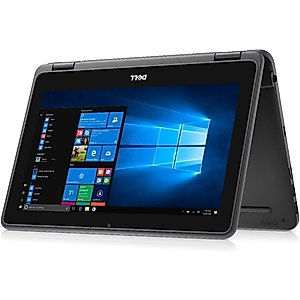 Dell Latitude 3189 Convertible 2-in-1 Laptop, 11.6" Touchscreen, Intel Pentium N4200 (1.1 GHz), 4 GB RAM, 128 GB SSD, Windows 10 Pro 64-Bit (Renewed)