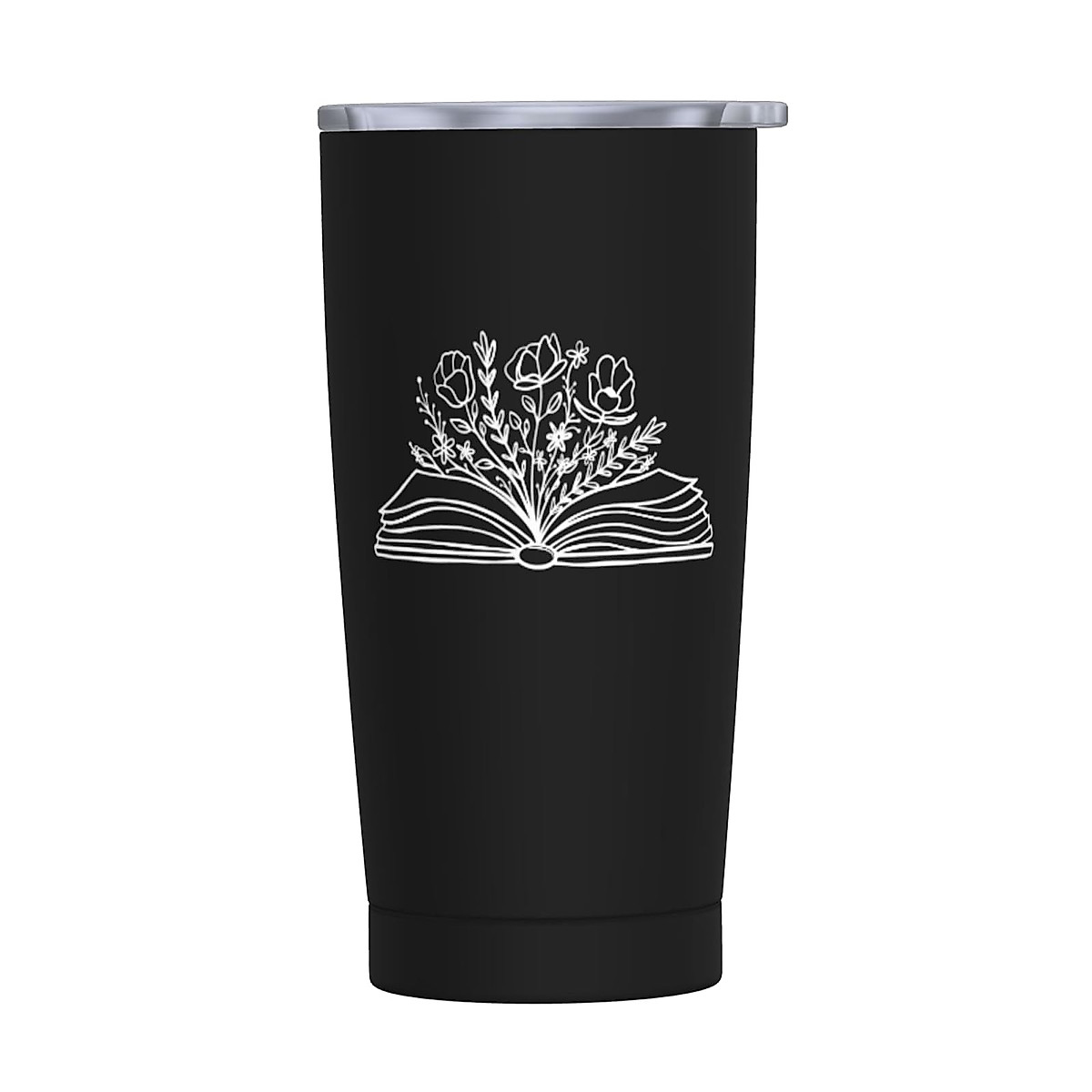 Yipaidel Floral Book 20 OZ Stainless Steel Vacuum Insulated Tumblers Lids Mug, Inspirational Gifts for Sister Best Friends Coworkers, Mothers Day Christmas, Gifts for Mom From Daughter