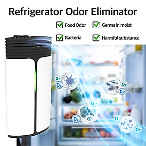 Clair V Refrigerator Deodorizer ozone-safe odor eliminator for fridge and closet portable freshener