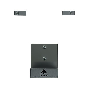 Burton Collector's Edition Snowboard Wall Mounts, Silver