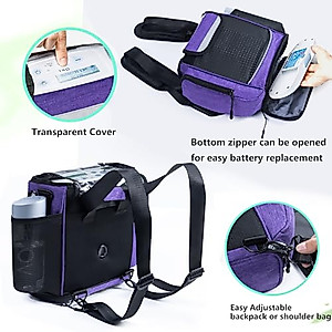 Convertible 2-in-1 Backpack for Portable Oxygen Concentrators, Compatible with Inogen One G3, G5 Oxygen Machines, Accessories Oxygen Backpack with Breathability Mesh
