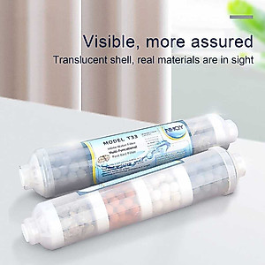 4 in 1 T33 Multi-Function Mineralization Filter Element, Increase Ph and Calcium Magnesium Ion, Replacement Filters Cartridge
