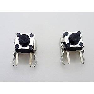 LB RB Shoulder Bumper Button Switch Key Module Replacement Compatible with Xbox Series X/S Controller (Black) (2pcs)