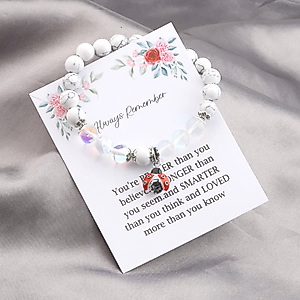 BNQL Ladybug Bracelets Gifts for Women Girls Ladybug Charm Bracelet Ladybug Jewelry Inspiration Ladybug Gifts Ladybug Lover Gifts (ladybug bracelet)