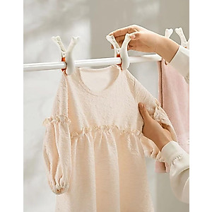 8Pcs Beach Towel Clips for Beach Chair Extra Large Beach Towel Clips Laundry Clothes Pins for Drying Quilts Towel Skirts Socks 2 Different Sizes 5.7" and 4.1"