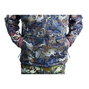 Sitka Men's Hunting Windproof Gore-Tex Camo Dakota Hoody, Optifade Timber, Medium