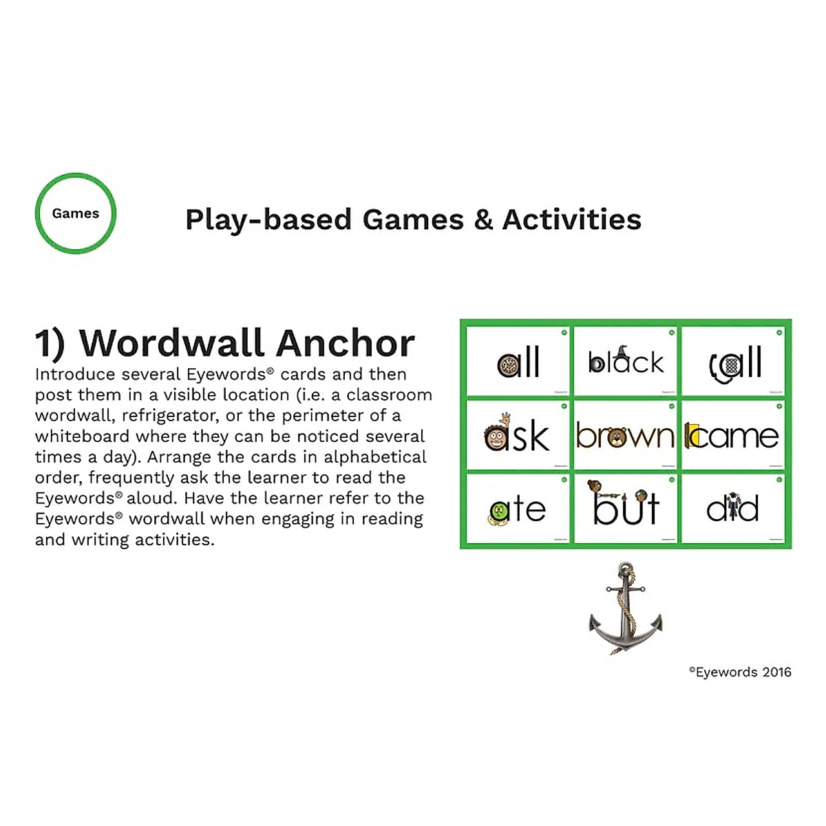 Teaching Cards and Dictionary Combo, Words 1-150