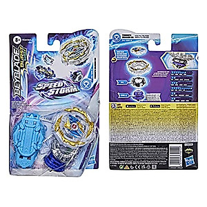 BEYBLADE Burst Surge Speedstorm Triumph Dragon D6 Spinning Top Starter Pack – Attack Type Battling Game Top with Launcher, Toy for Kids