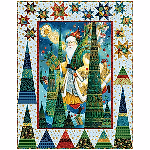 Benartex David Galchutt Christmas Spirit of Christmas Hope Quilt Kit, Assorted
