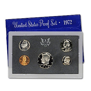1972 S US Mint Proof Set OGP