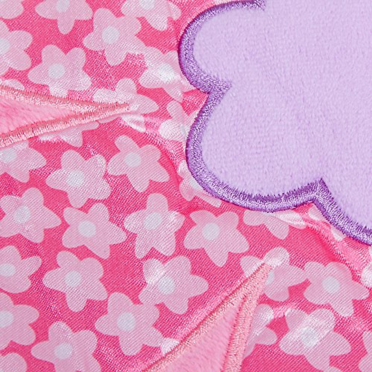 Inchant Taggy Soothing Security Blanket Plum Blossom Baby Velvet Comforter - Pink