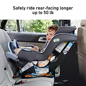 Graco Extend2Fit Convertible Car Seat, Spire