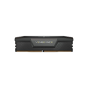 CORSAIR VENGEANCE DDR5 RAM 32GB (2x16GB) 4800MHz CL40 Intel XMP iCUE Compatible Computer Memory - Black (CMK32GX5M2A4800C40)