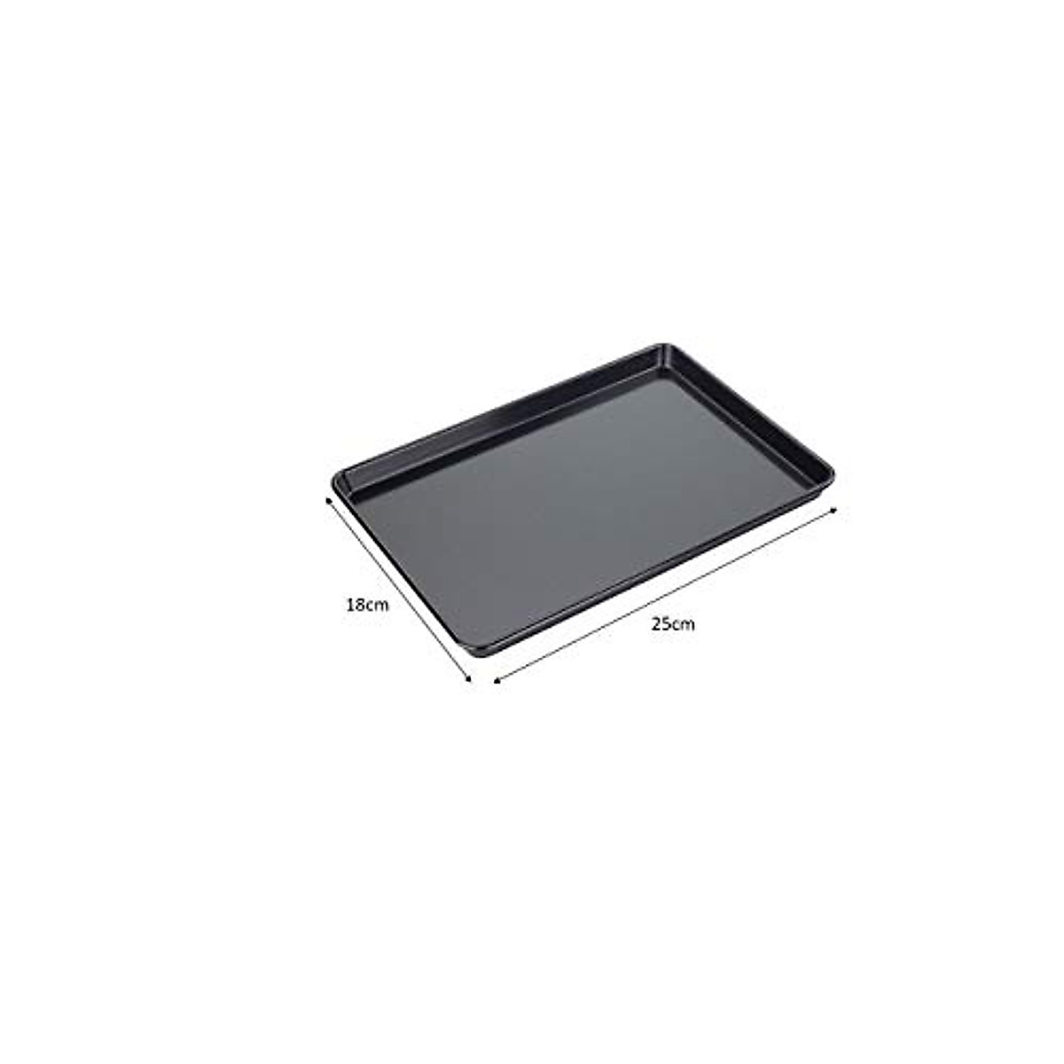 Tala Non Stick 10" Half Baking Tray, Black