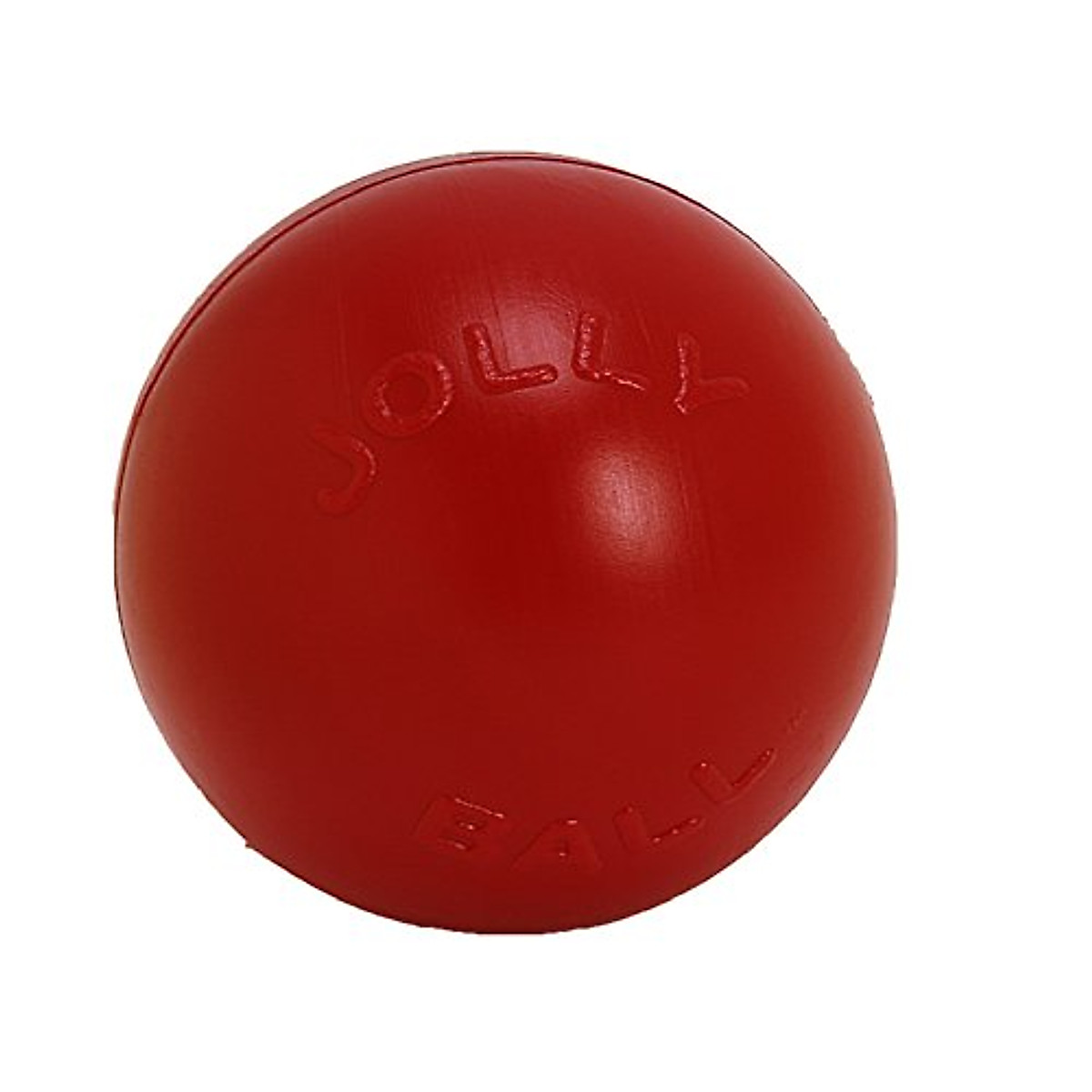 Jolly Pets Push-n-Play Ball Dog Toy, 10 Inches/Large, Red (310 RD)