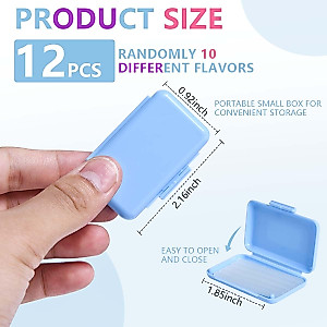 KISEER 12 Pack Colorful Orthodontic Wax Dental Wax for Braces Wearer