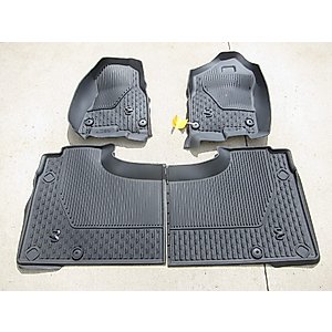 Ram 1500 DT (New Body Style) Crew Cab All Weather Mats New Mopar OEM