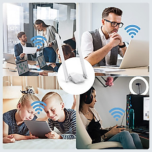 AX1800 WiFi 6 USB WiFi Adapter for PC,USB WiFi Adapter Dual High Gain 5Dbi Antenna 5Ghz/2.4Ghz WiFi Dongle Wireless Adapter for Desktop/Laptop Supports Windows10/11,USB 3.0 Computer Network Adapters