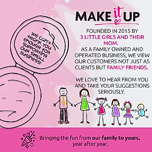 My First Makeup Set for Young Girls I Kids Makeup Kit for Little Girls I Foldable Makeup Palette with Makeup Mirror I Pink Set Makeup for Kids Vanity I Original Design Washable Toddler Makeup Kit Gift