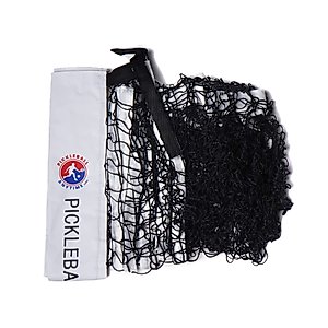Pickleball Anytime Regulation Size Pickleball Net for Outdoor and Indoor | 22' Long Net | includes Tightening Strap