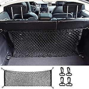 Car Trunk Luggage Storage Cargo Organizer Elastic Mesh Net Styling Accessories, for Volvo S60 S90 V60 V90 XC60 XC90 Accessories